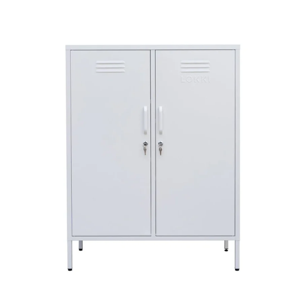 white locker wardrobe