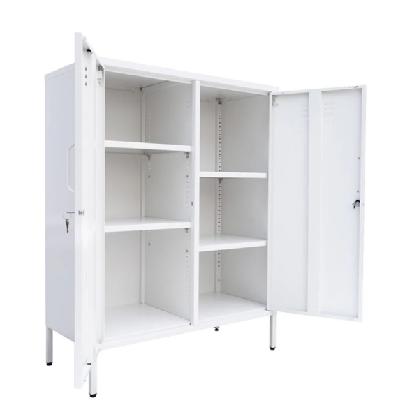 white locker wardrobe